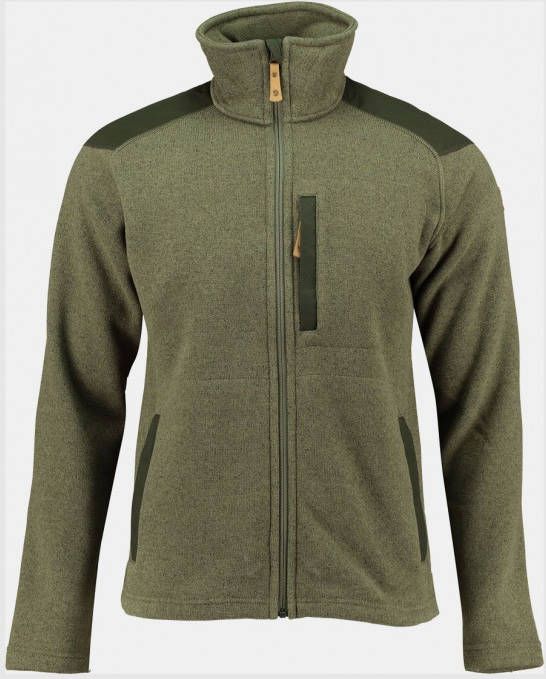 Fjä, llrä, ven Buck Fleece Vest Donkergroen - Jassenshoponline.nl
